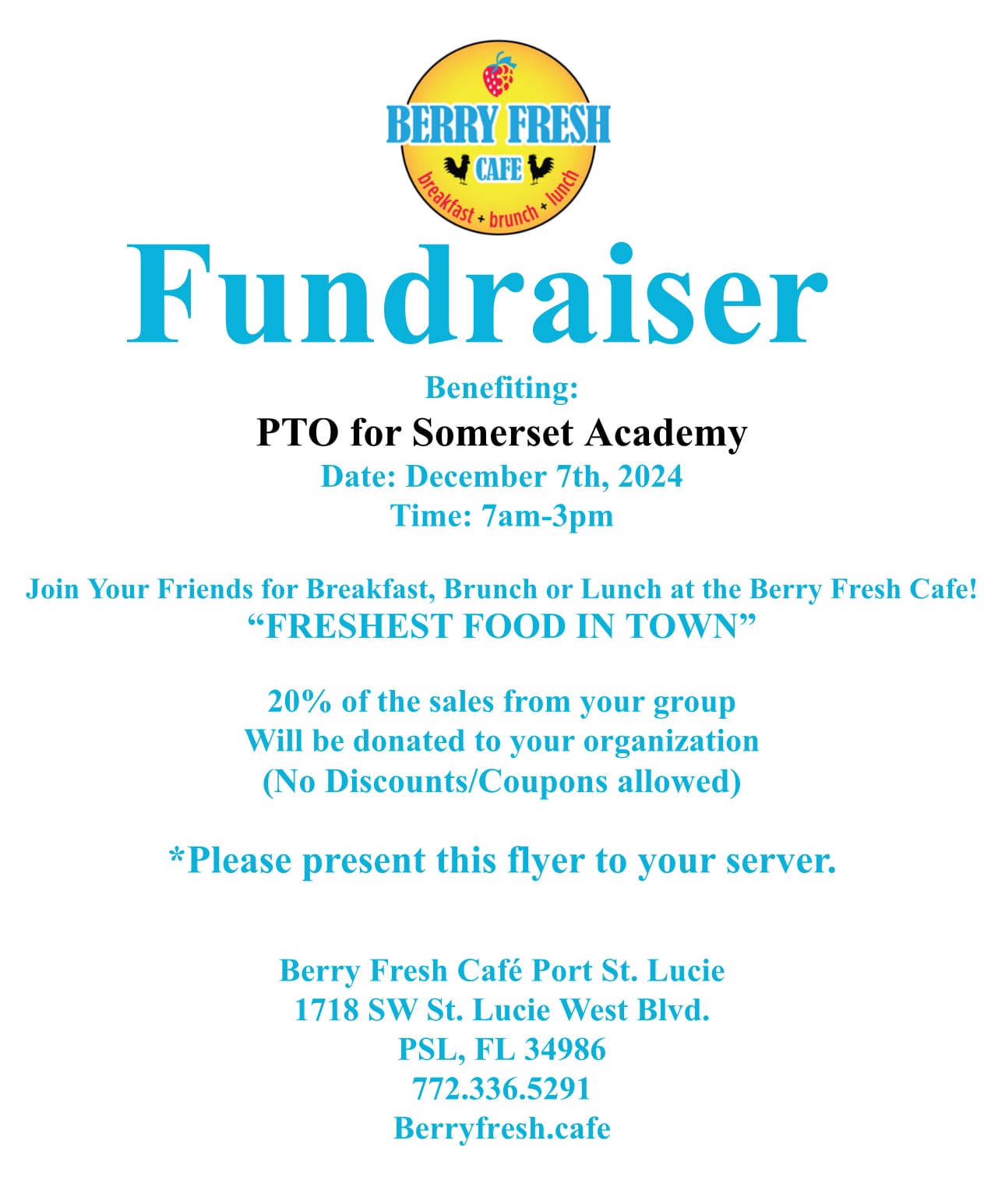 News | 🍓BERRY FRESH🫐 PTO Fundraiser